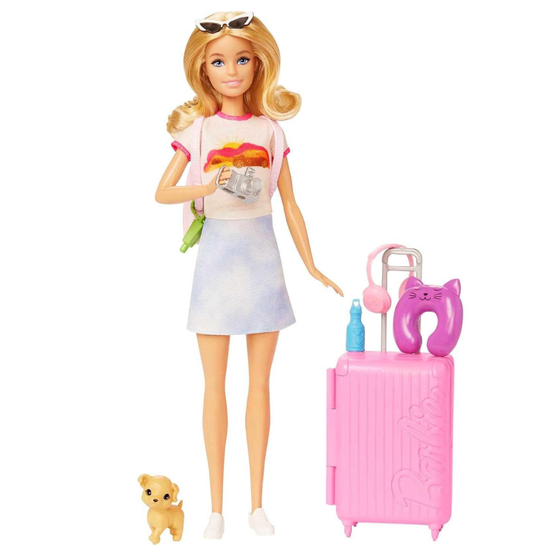Barbie - Malibu Barbie Travel Set – CheckPoint